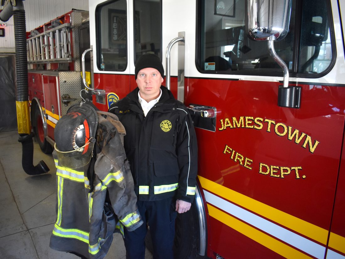 Wearing ‘Dedication’: Firefighter Gear Damaged In Battling City Blaze ...
